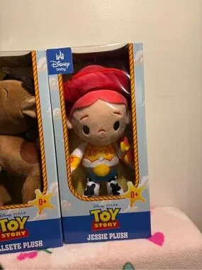 Disney | Toys | Disney Baby Pixar Toy Story Plush Jessie And Bullseye ...